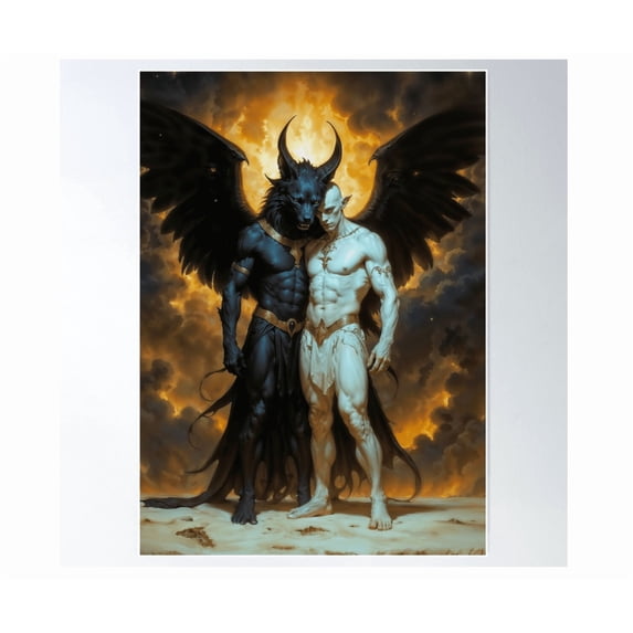 Anubis Poster Wall Art Modern Wall Decor For Living Room Bedroom ...