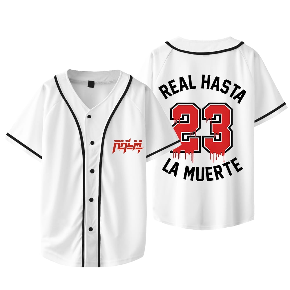 Anuel AA 23 Baseball Jersey Real Hasta la Muerte 2 Tour Merch Women Men ...