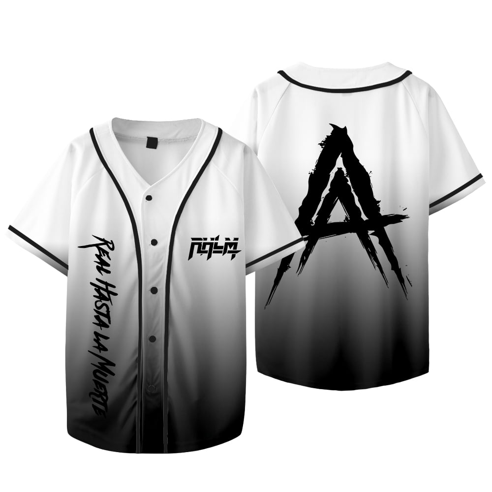 Anuel AA Logo Baseball Jacket Tee Real Hasta la Muerte 2 Tour Merch ...