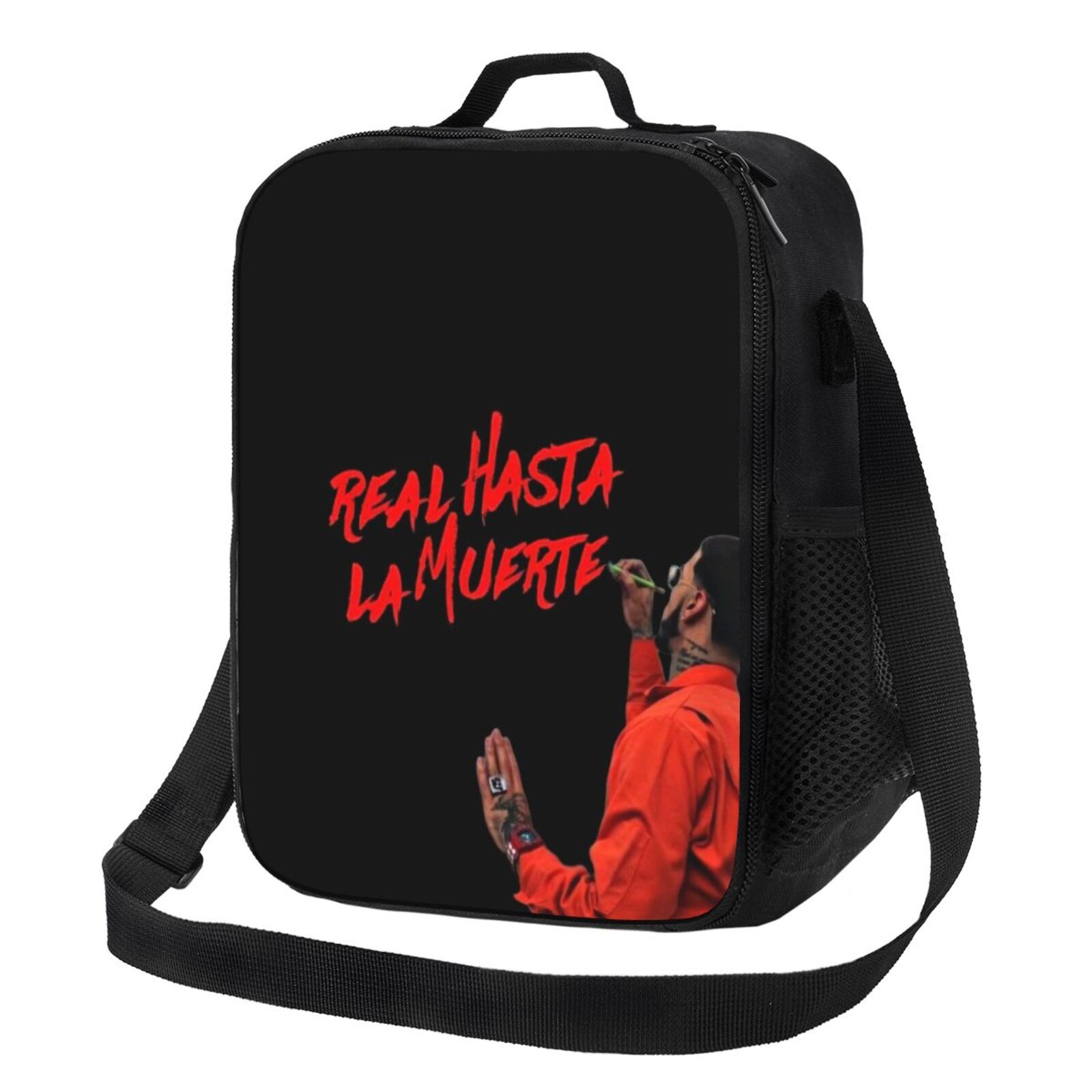 Anuel Aa Scream Lunch Bag, Insulated Lunch Box, Reusable With Side ...