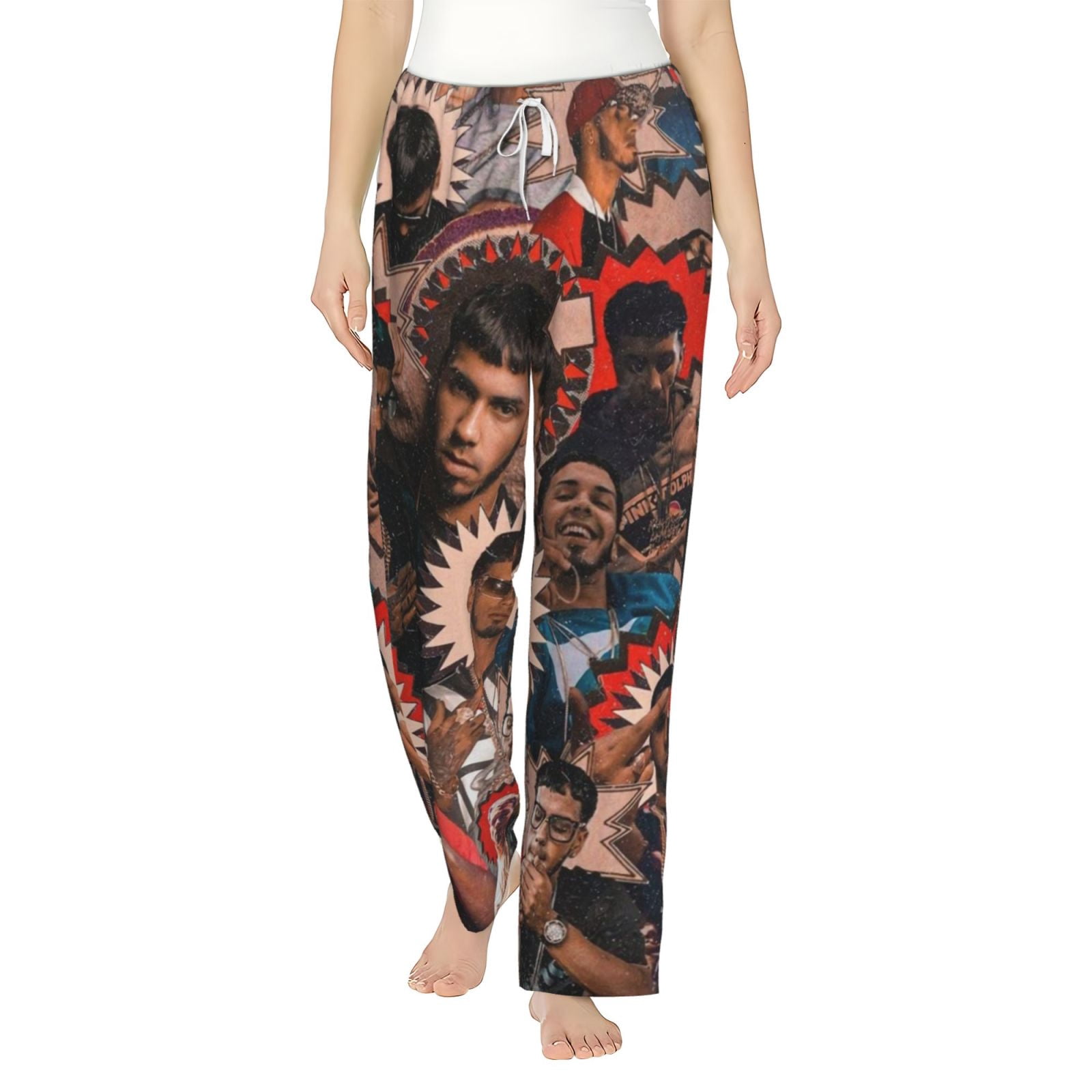 Anuel Aa Women'S Comfortable Casual Pajama Pants With Pockets And ...