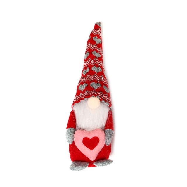 AnuirheiH Christmas Gnomes Plush Decor Rudolph Faceless Doll Goblin ...