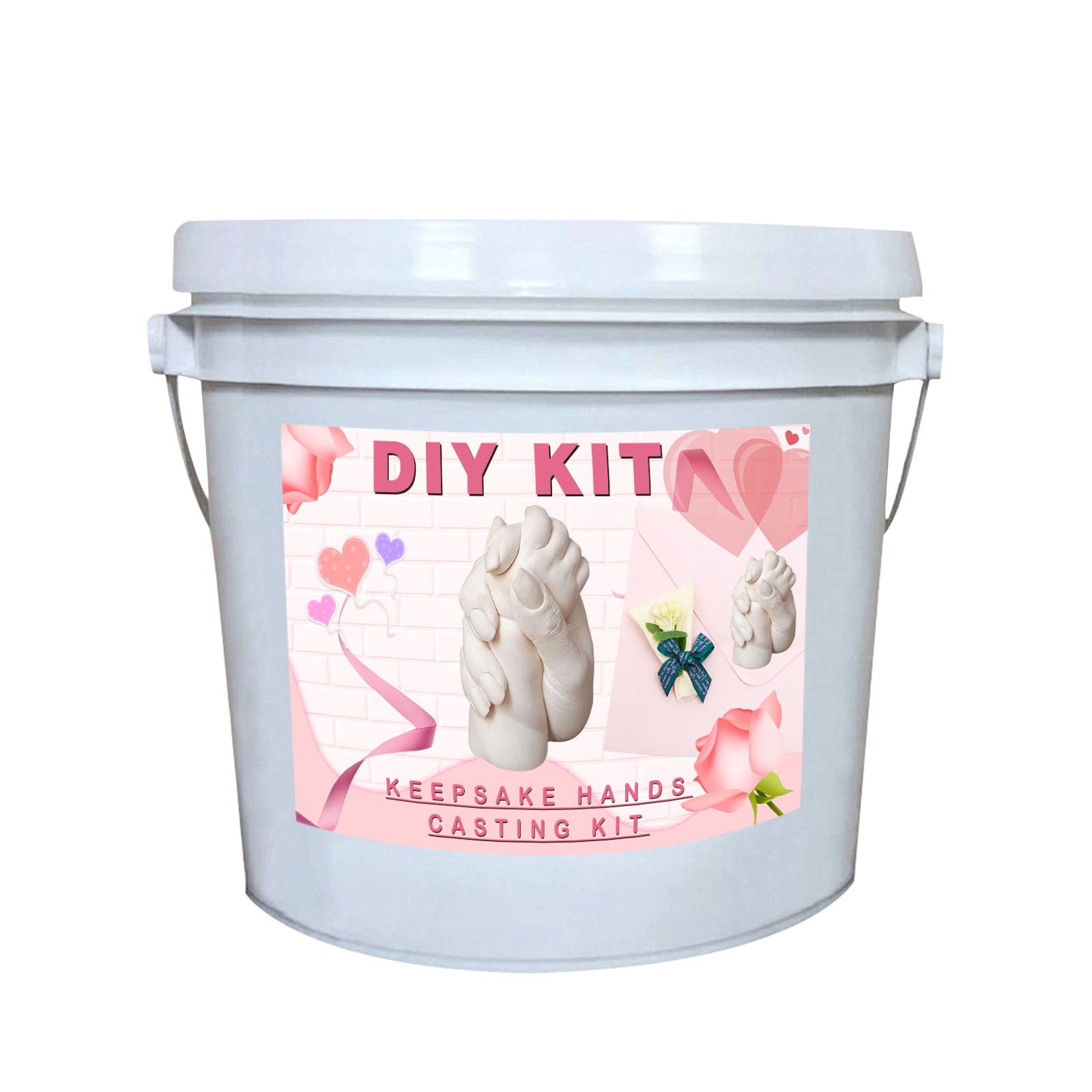 AnuirheiH Keepsake Hands Casting Kit DIY Plaster Statue Casting Kit ...