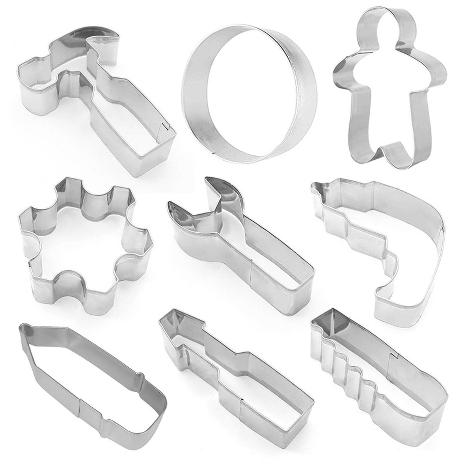 AnuirheiH Tool Shape Cookie Molds Cookie Cutter Frame Shapes Sugar Sign ...