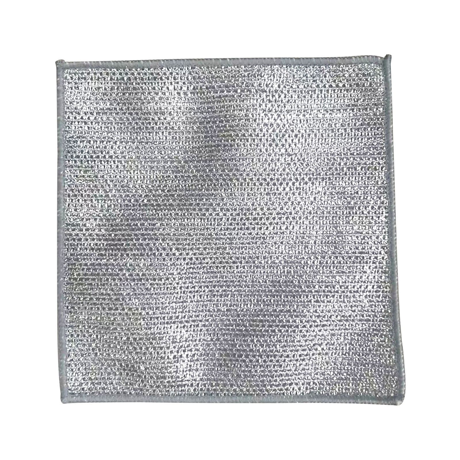 Anuirheih 10Pcs Cleaning Cloths for House Washable Mesh Durable ...