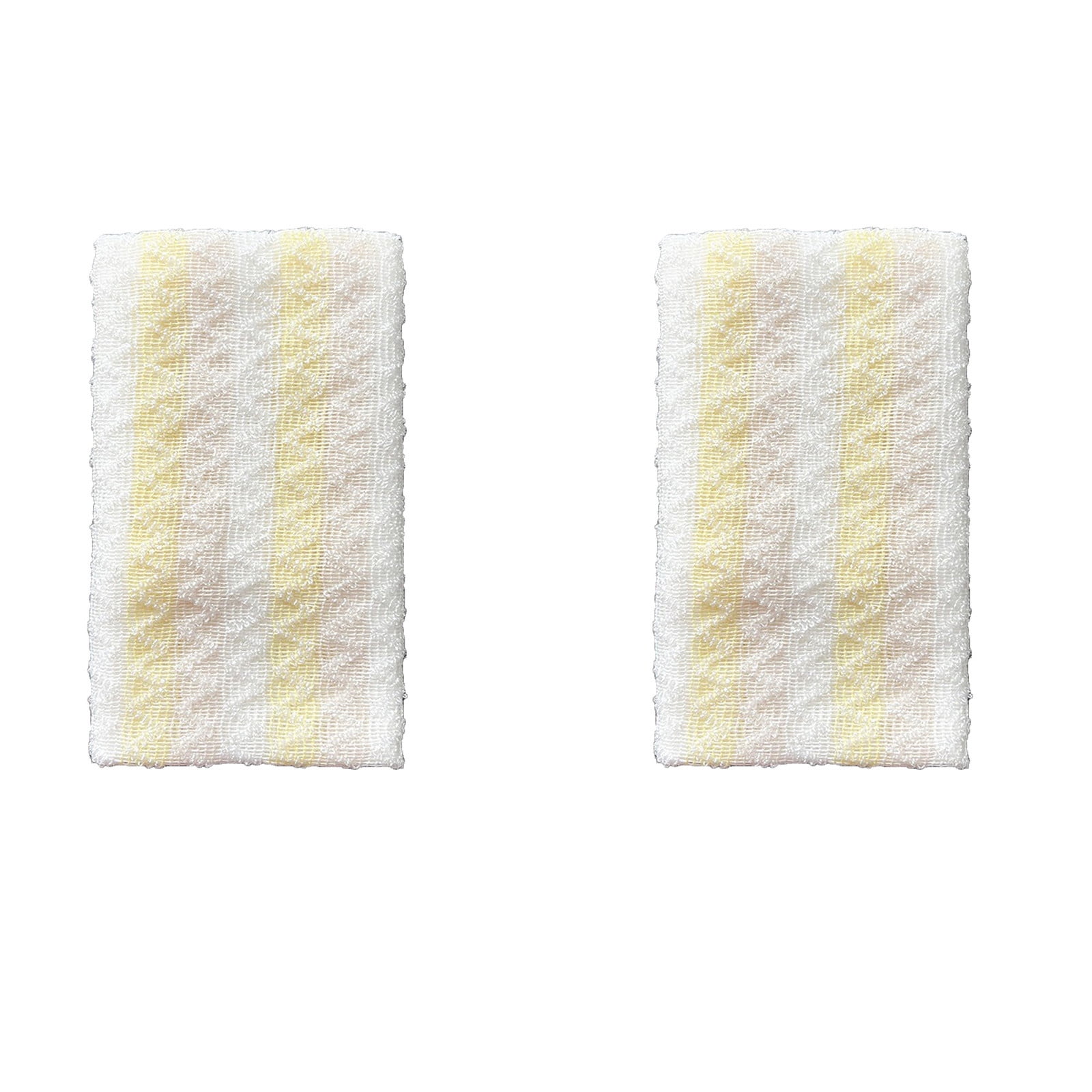 Anuirheih 2 Pack Exfoliating Washcloth Towel, Body Sponge Rag Back ...