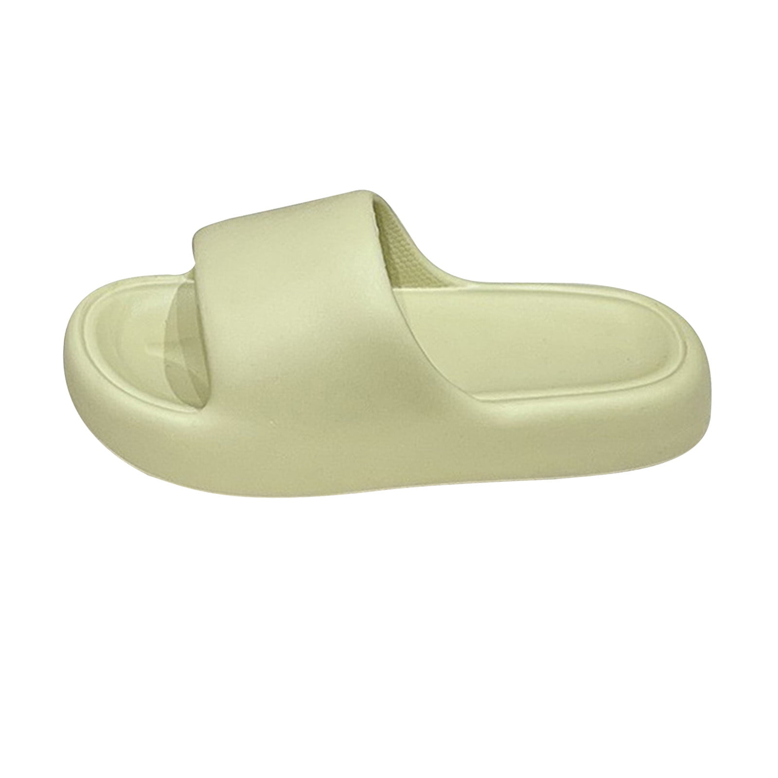 Anuirheih Slip on Sandals Women,Womens Mens Solid Color Slippers Super ...