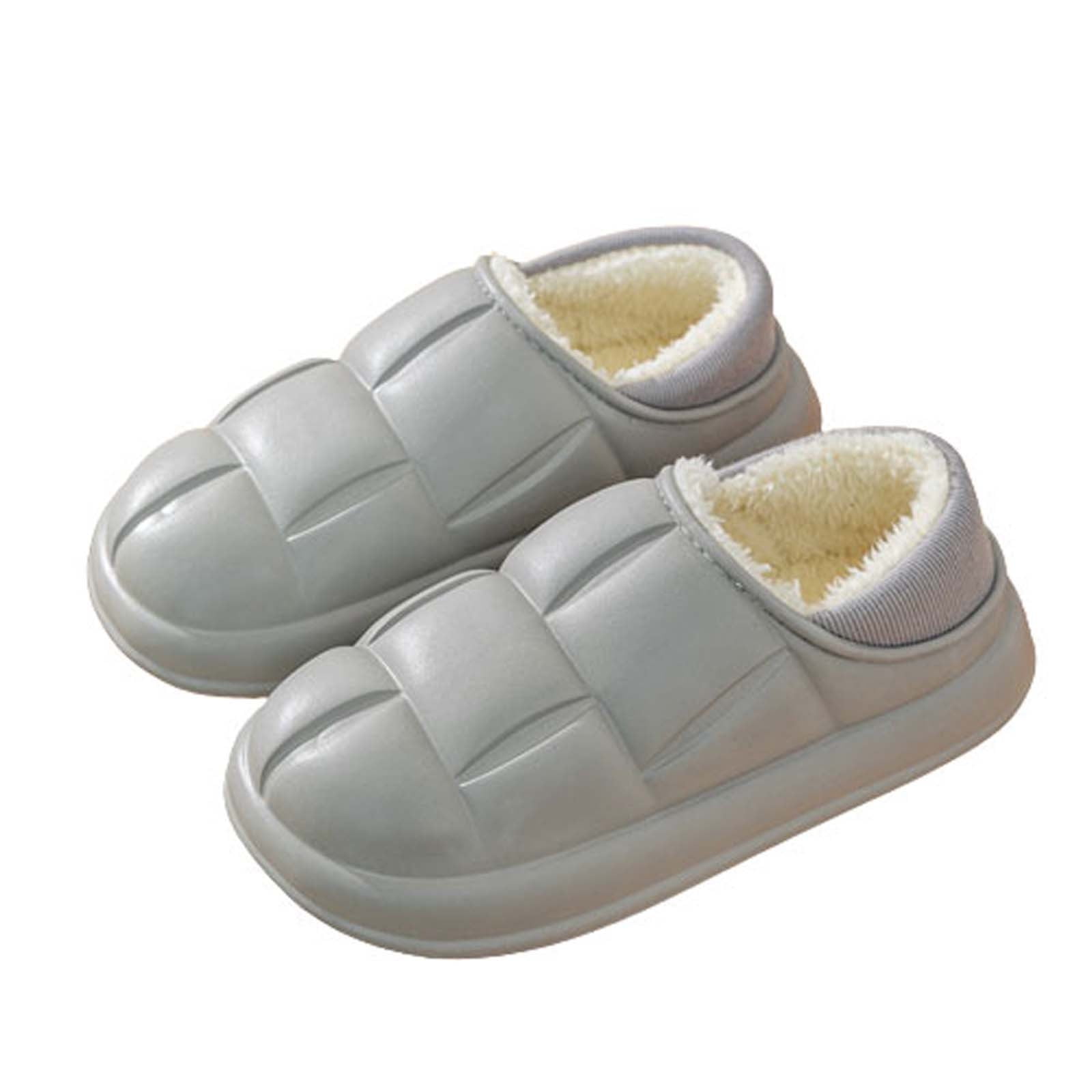 Anuirheih Clearance Slip on Sandals Women,Womens Mens Winter Slippers ...