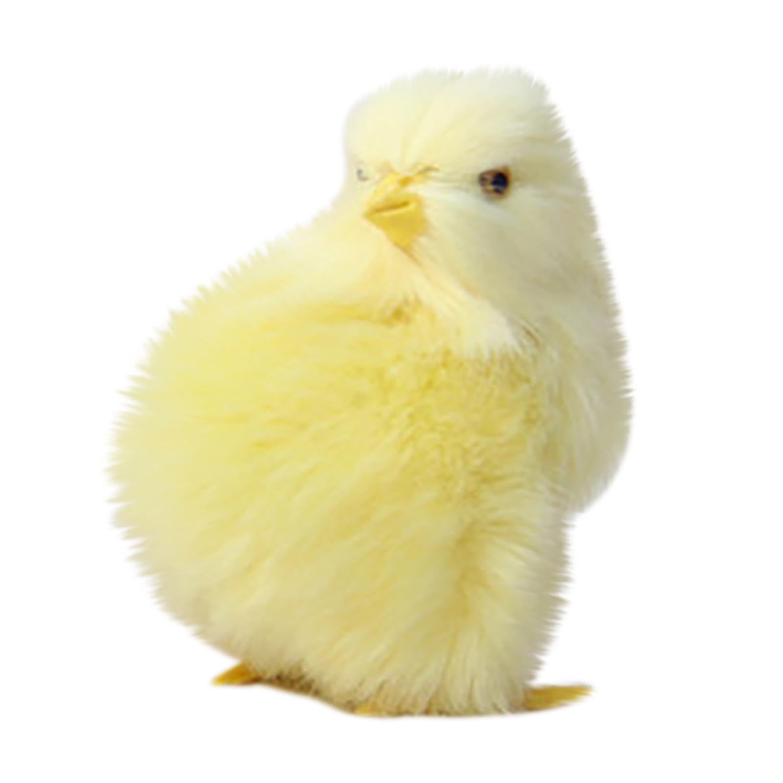 Anuirheih Imitation Chicken Plush Toy Animal Doll Children's Teaching ...