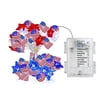 Northlight Independence Day 30ct Mini LED Decorations, Patriotic Stars ...