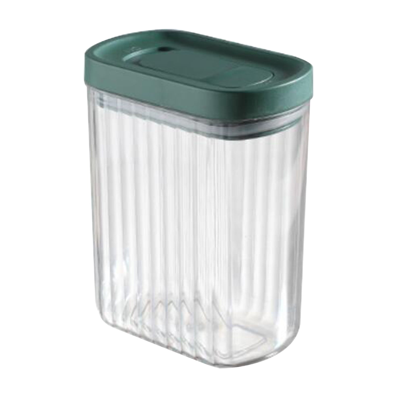 Anuirheih Plastic Cereal Containers Storage Bins with Lids, Clear ...