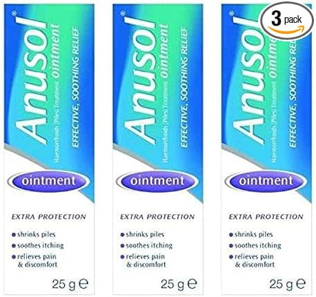 Anusol Ointment 25g x 3 Packs by Anusol - Walmart.com