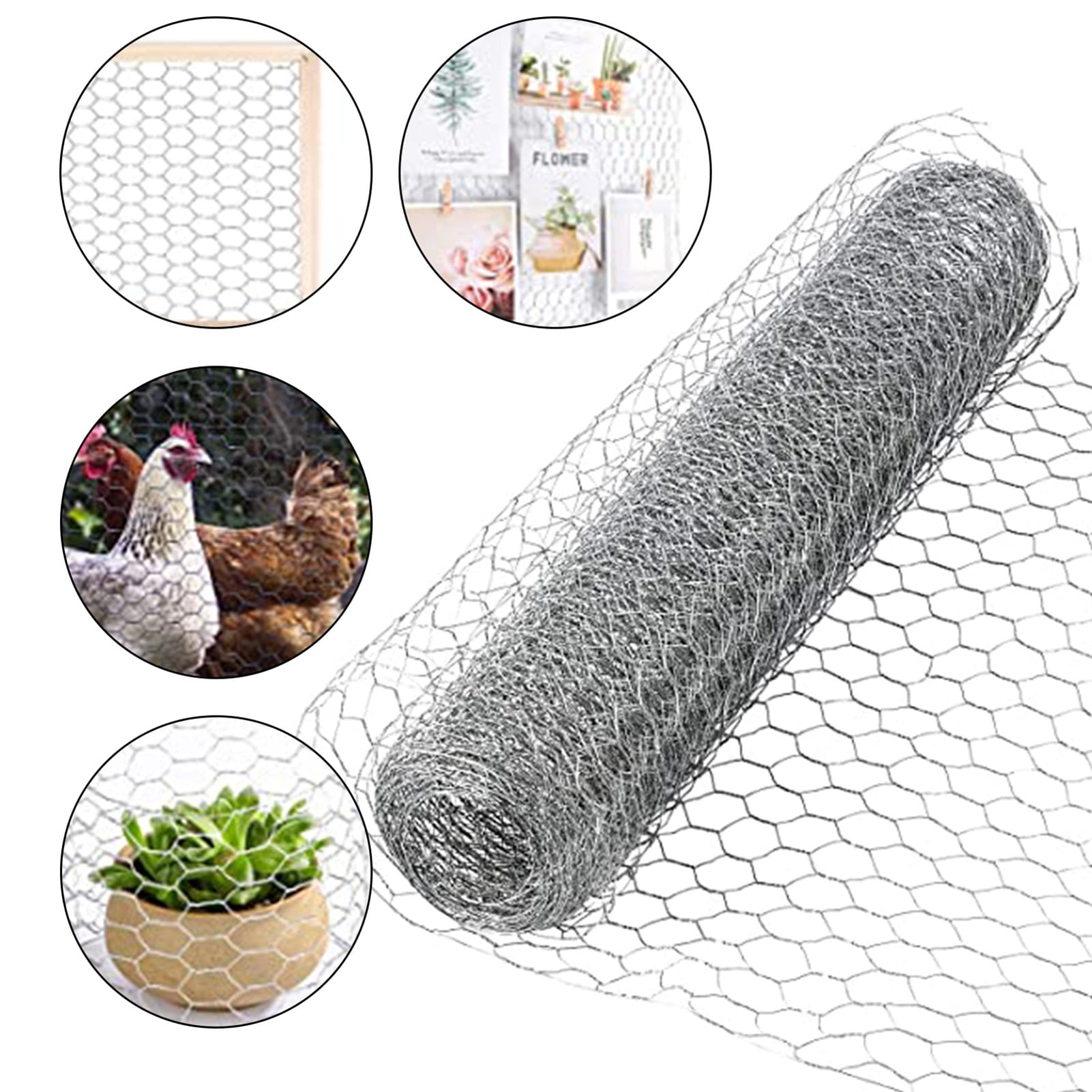 Anvazise 1 Roll Wire Mesh Large Size Easy to Form Lightweight Solid ...