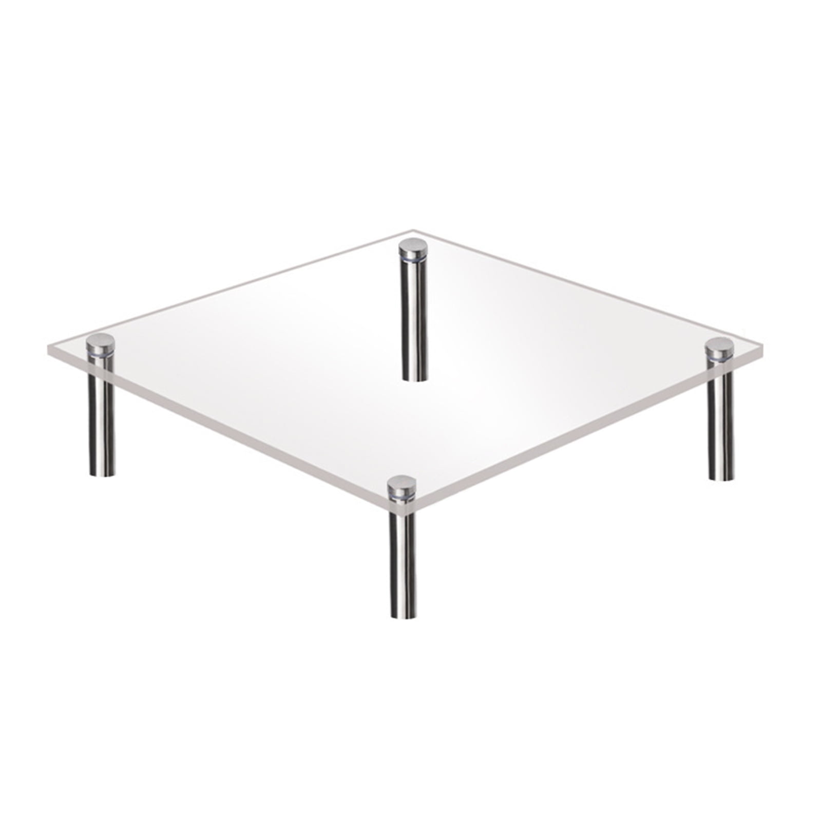 Anvazise 1 Set Acrylic Cake Stand Transparent Good Load Bearing High ...