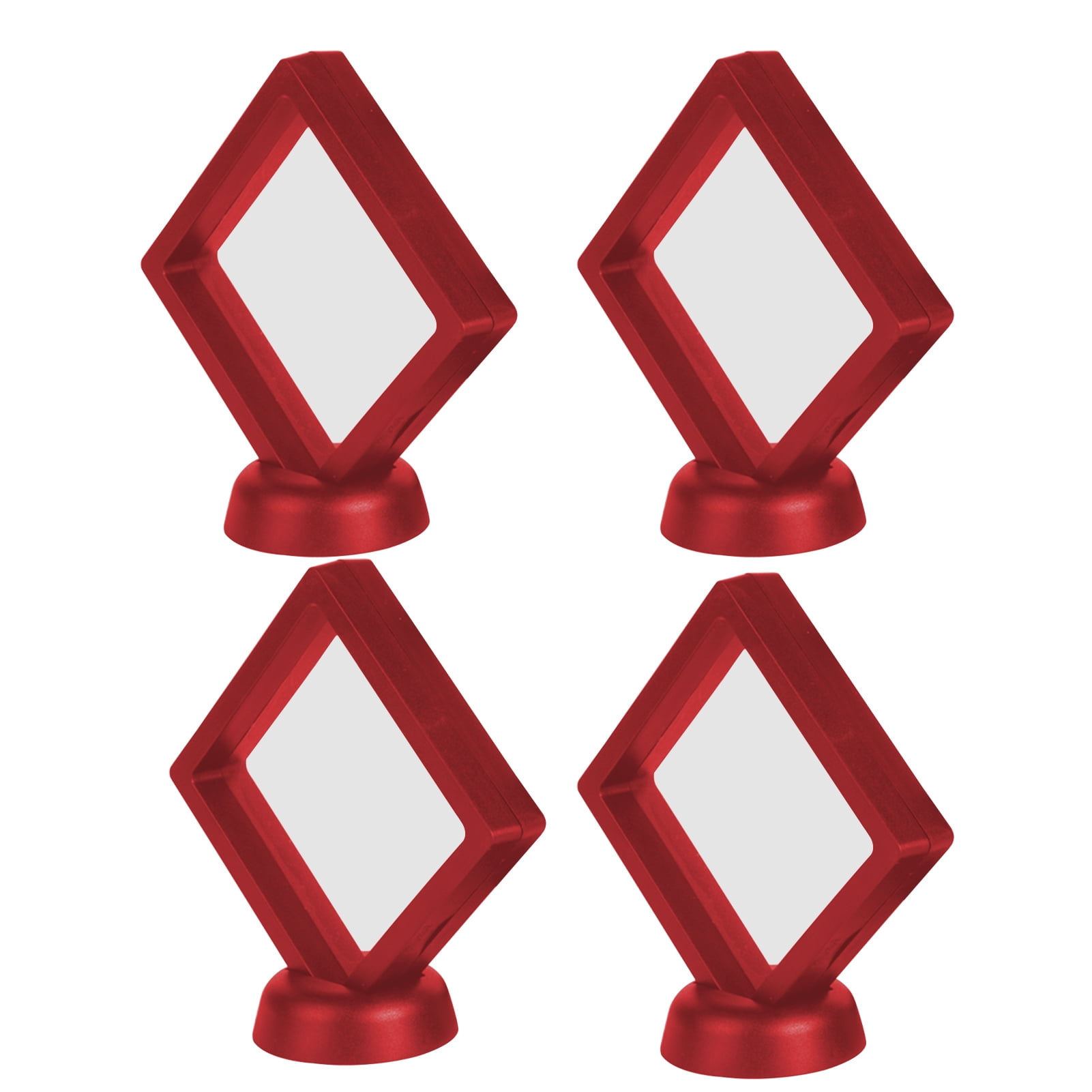 Anvazise 1 Set Ring Display Box Round Edge Visual Effect Plastic ...