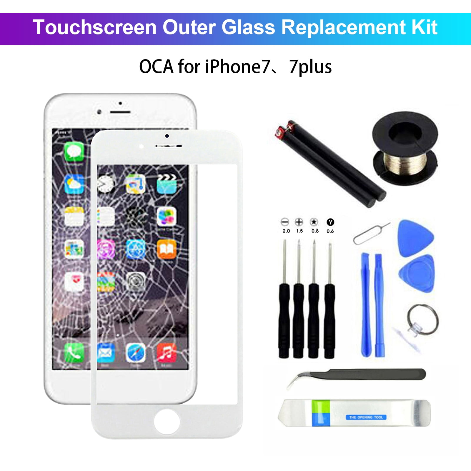 Anvazise 1 Set Replacement Professional Repair Tool with OCA Adhesive ...