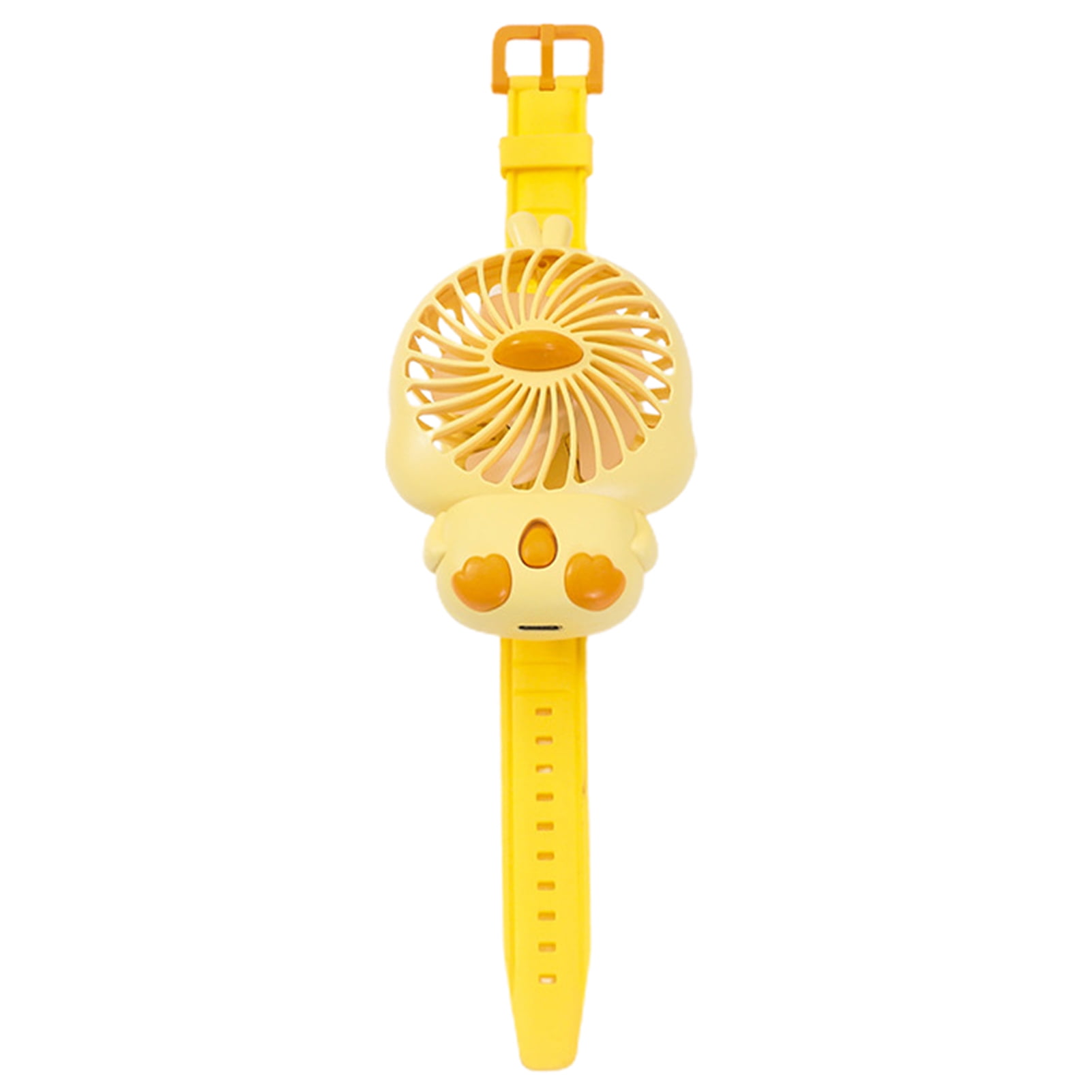 Anvazise 1 Set Watch Fan Soft Blade Rechargeable Adjustable Angle USB ...