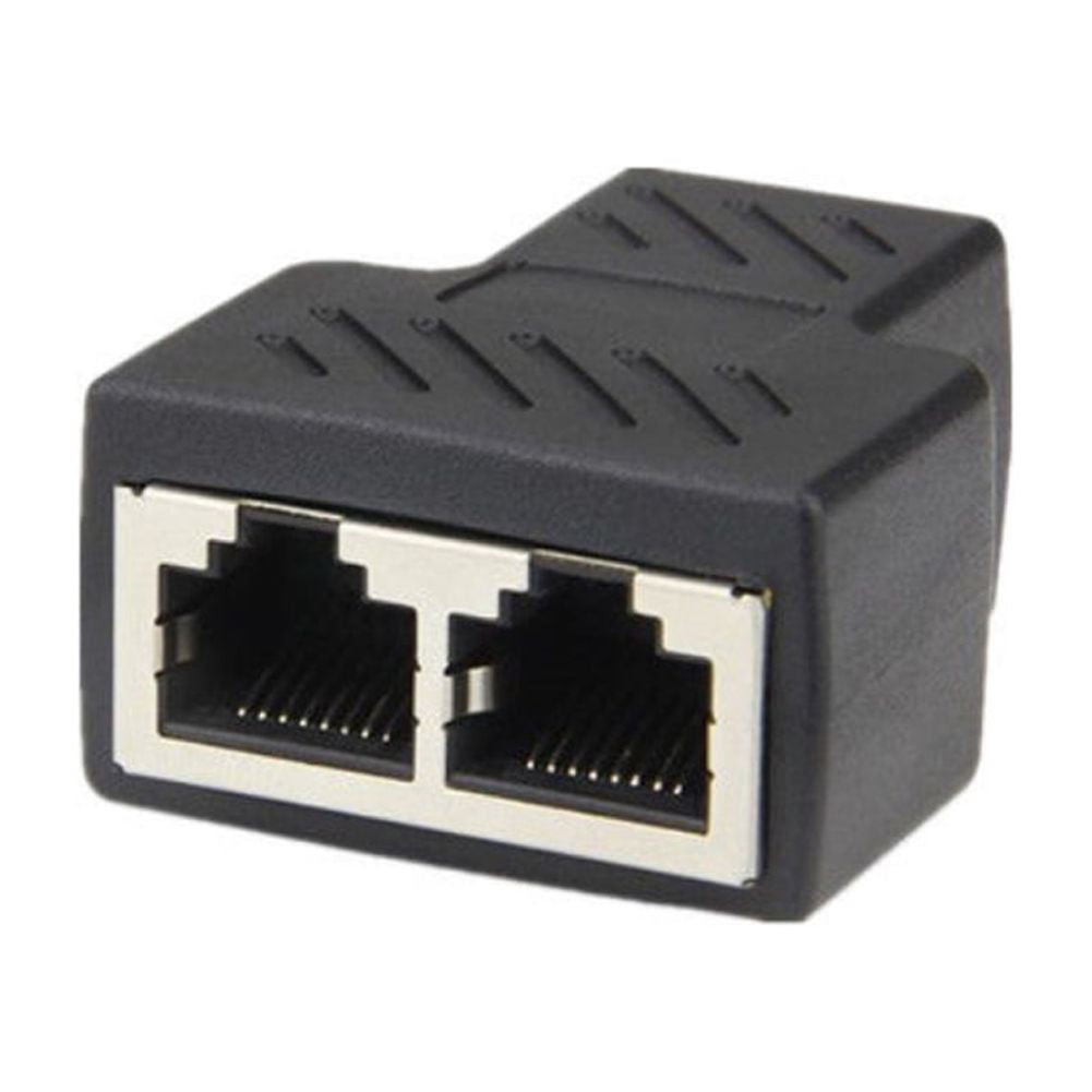 Anvazise 1 to 2 Lan Ethernet Network Splitter Connector Extender ...