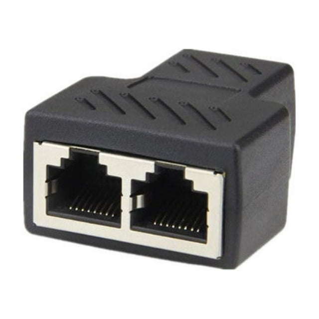 Anvazise 1 to 2 Lan Ethernet Network Splitter Connector Extender ...