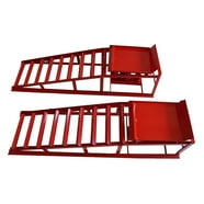 Worcest 2PCS 5T 10000lbs Hydraulic Car Ramps - Heavy-Duty Portable ...