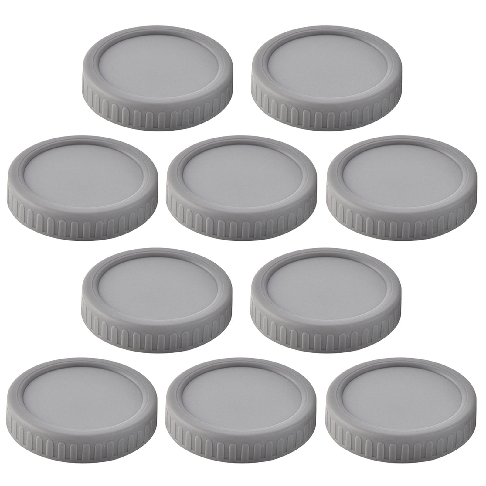 Anvazise 10Pcs 86MM Wide Mouth Jar Lid Silicone Seal Airtight Food ...