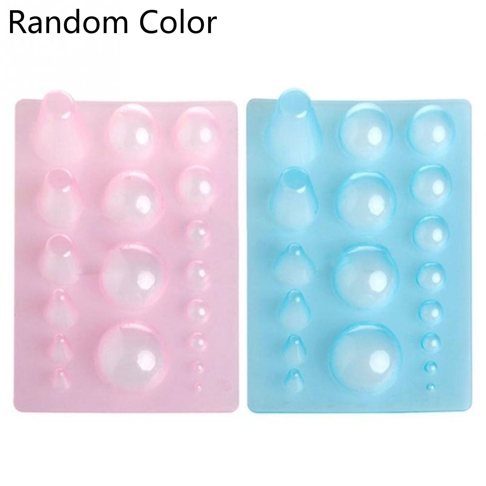 Anvazise 13x20cm DIY Mini Plastic Paper Quilling Mould Half Ball Domes ...