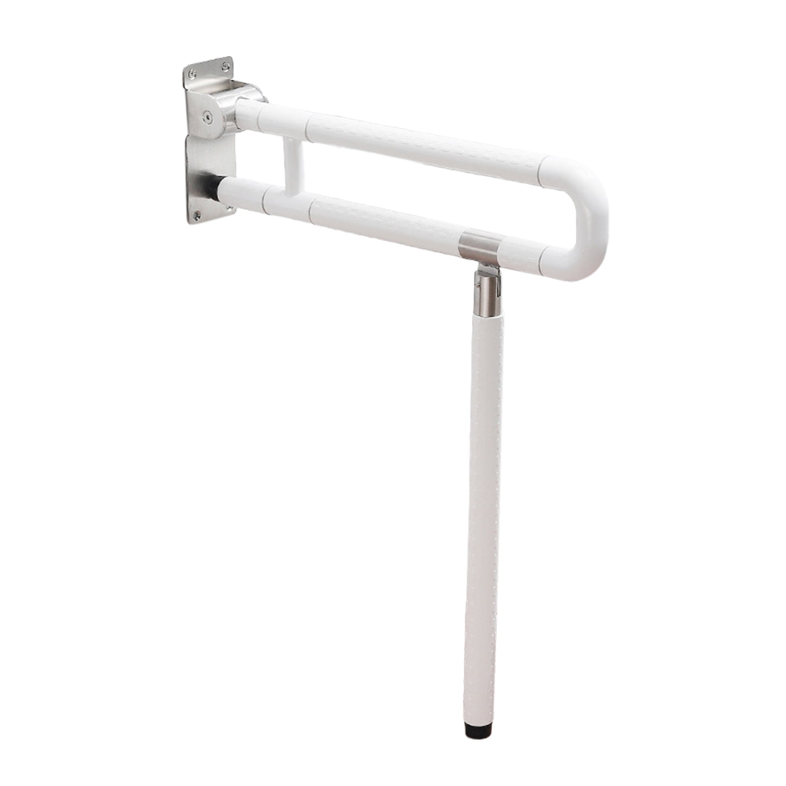 Anvazise 24.4 Inch Handicap Grab Bars, Foldable Toilet Grab, Foldable ...