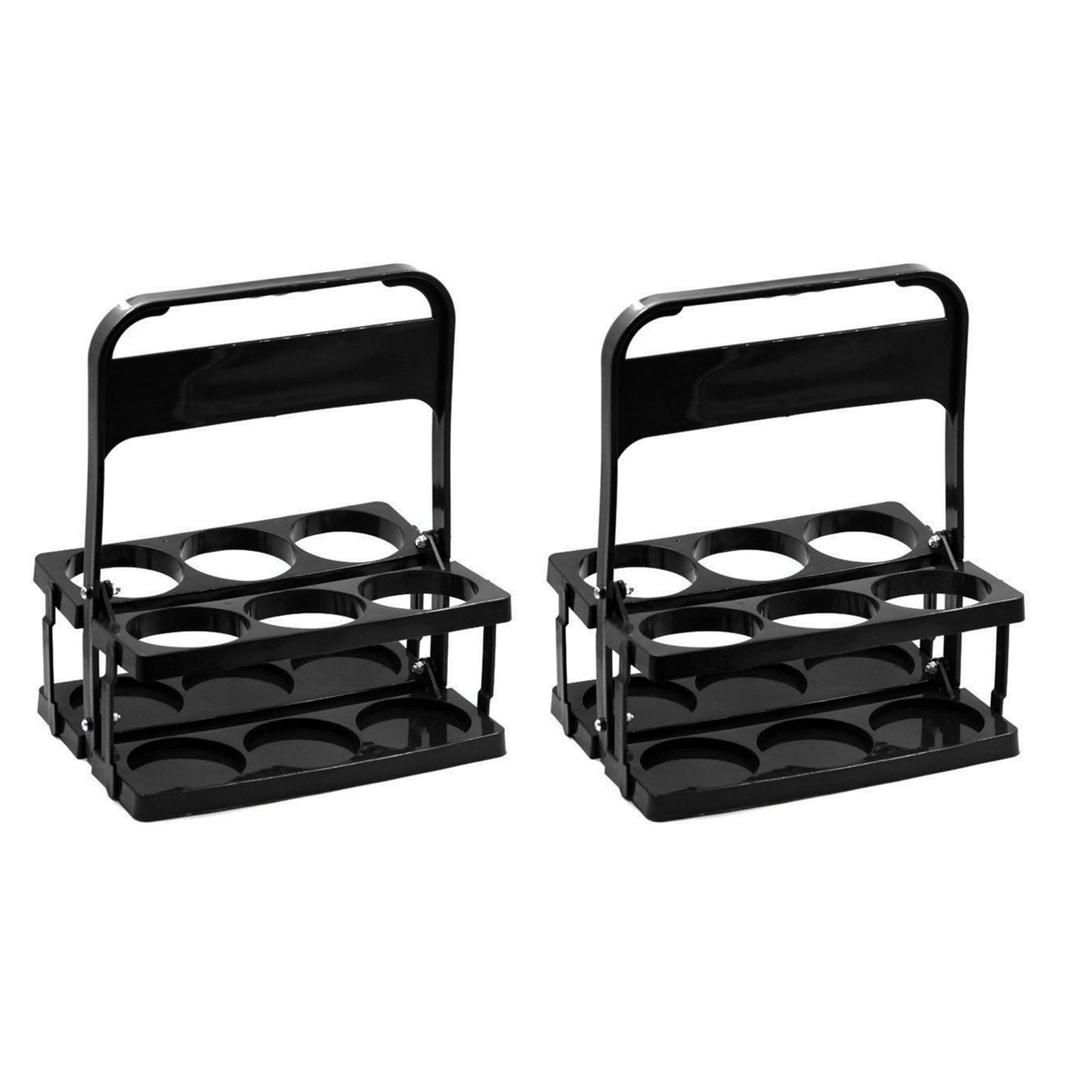 Anvazise 2Pcs Wine Bottle Racks Large Capacity 6-holes Reble Beer ...
