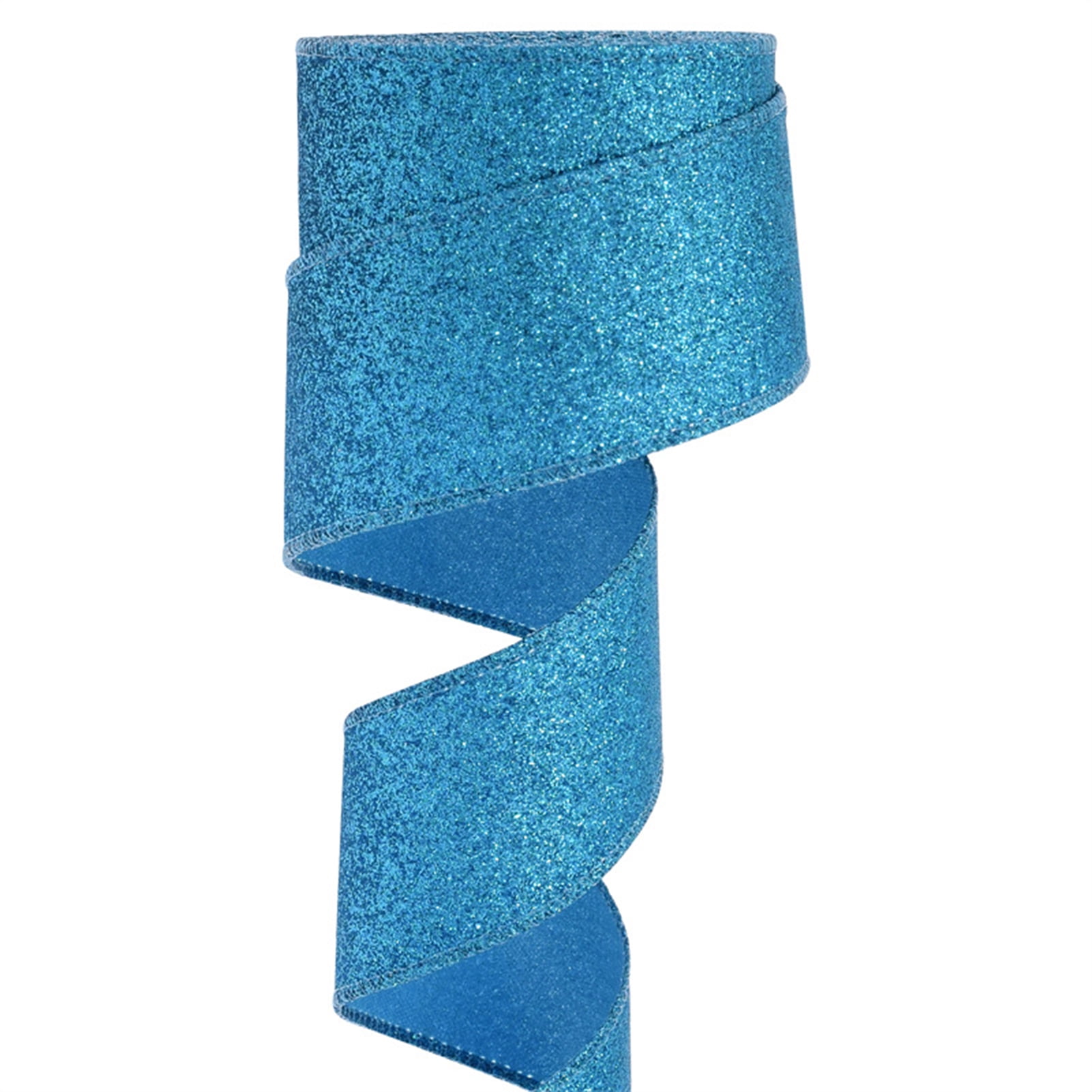 Anvazise 4cm/6cm Christmas Ribbon Glitter High Gloss Multi-colors Tear ...