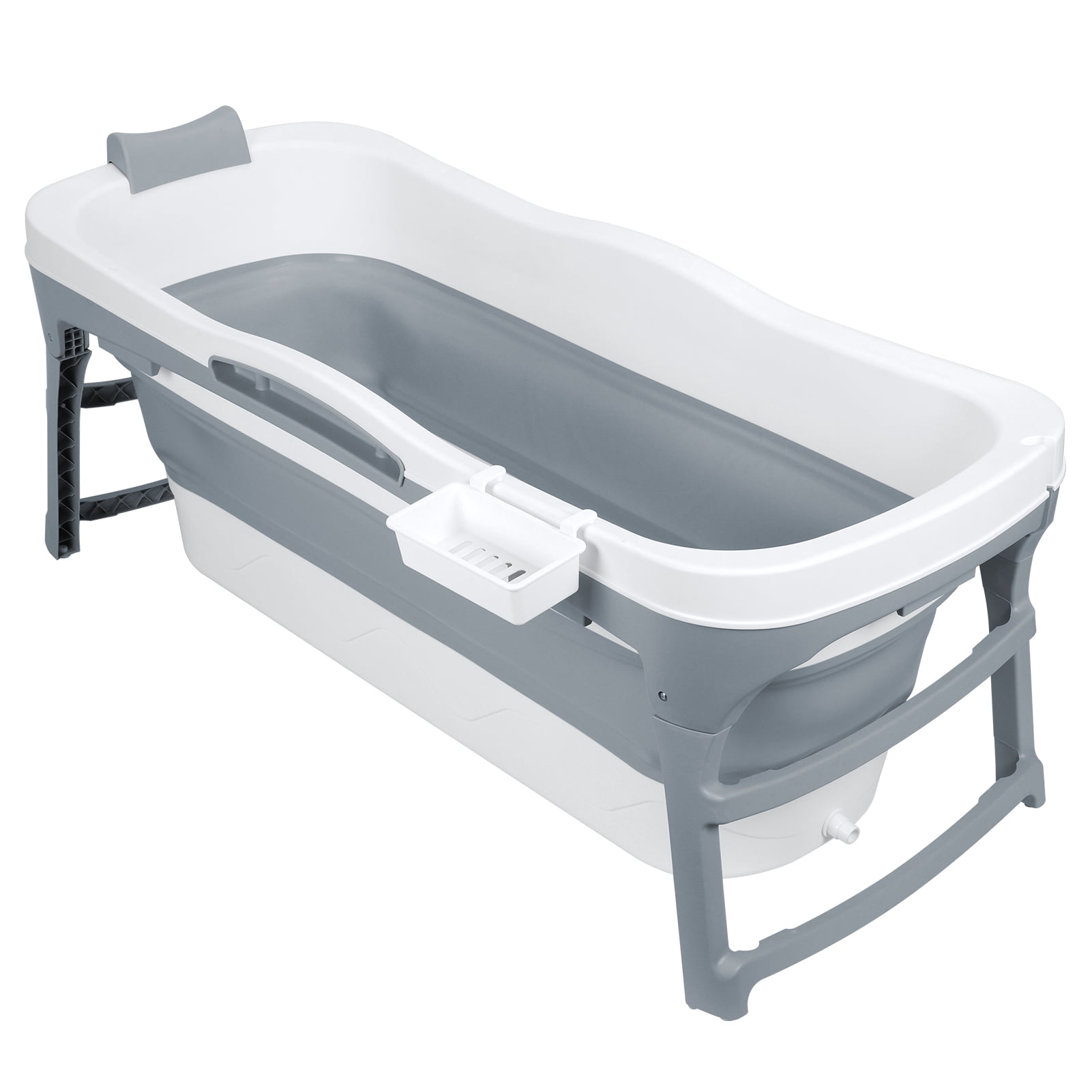 Anvazise 56 inch Foldable Bathtub, Portable Bathtub for Adult Kids ...