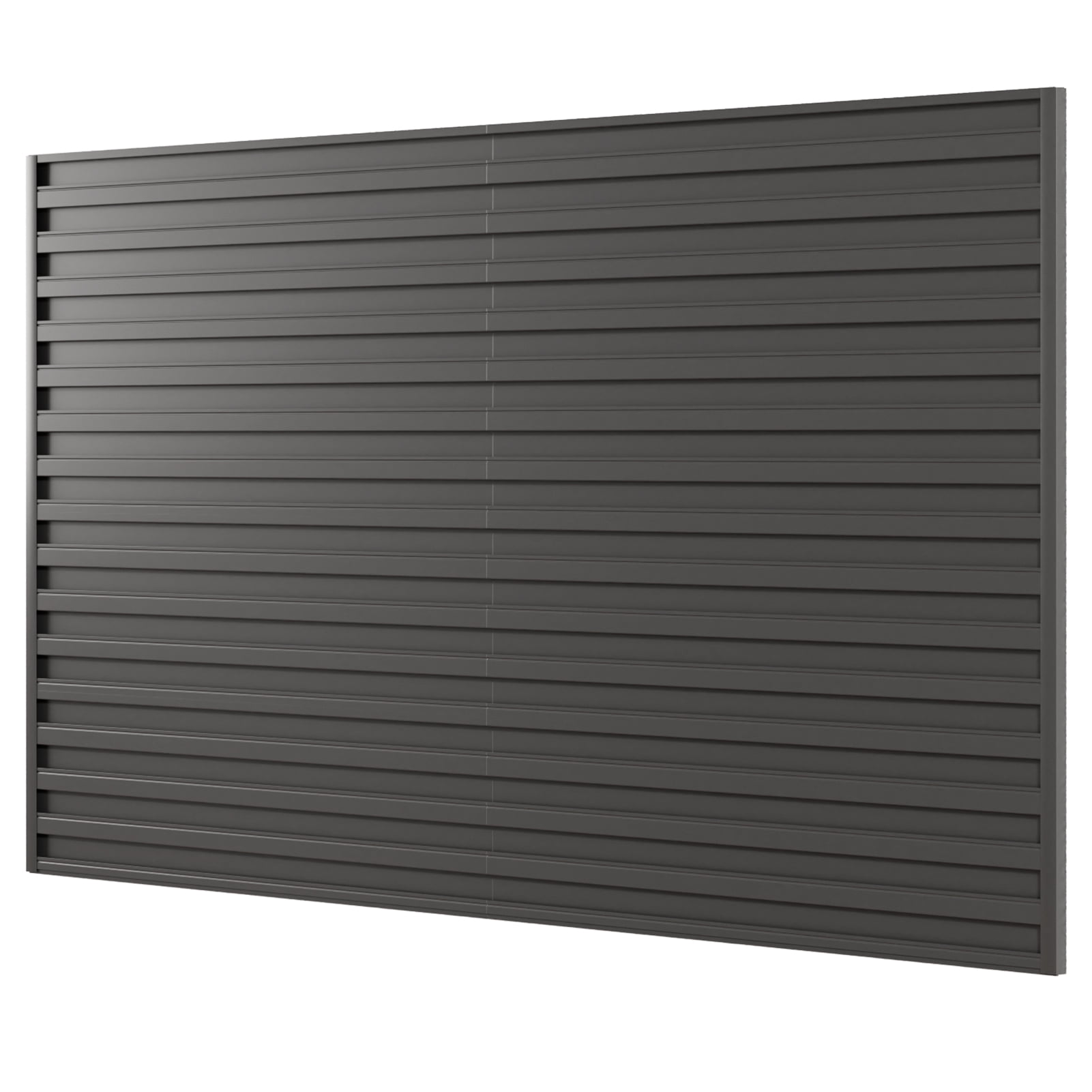 Anvazise 8-Piece Slat Wall Paneling,Heavy Duty Pvc Slat Wall Panels, 4 ...