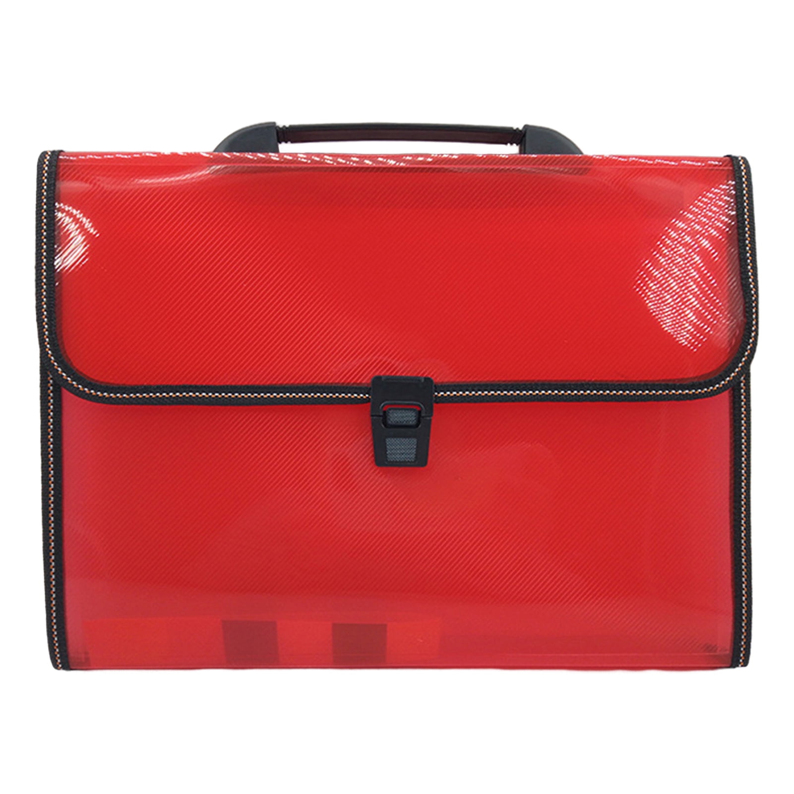 Anvazise A4 File Folder Multi-layers 13 Pockets Buckle Portable Handle ...