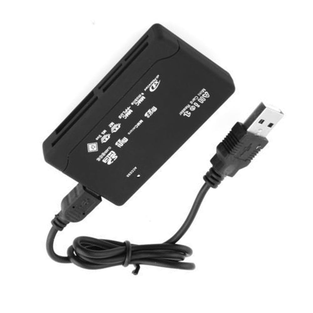 Anvazise All in 1 Card Reader Adapter SD TF CF MS Micro (M2) USB 2.0 ...