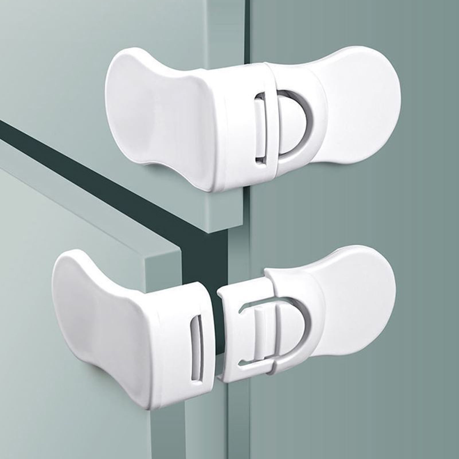 Anvazise Baby Proof Drawer Lock Self-Adhesive Press Type Removable No ...