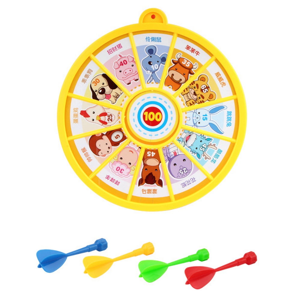 Anvazise Children ic Sticky Dart Target Board Set Plastic Sports Toy ...