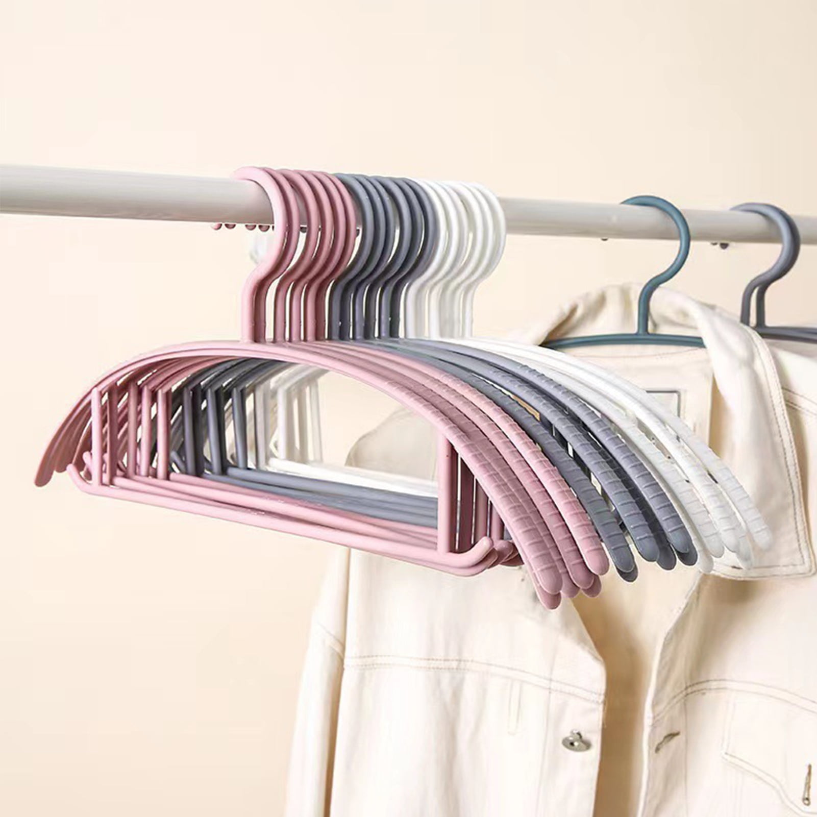 Anvazise Clothes Hanger Design Non Slip Strips Flexible Wardrobe Coat ...