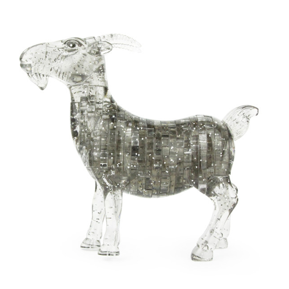 Anvazise DIY 3D Crystal Puzzle Assembly Goat Animal Model Crafts ...