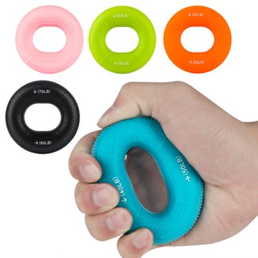 Fulande Hand Grip Strengthener Kit, Finger & Forearm Exerciser, 2 ...