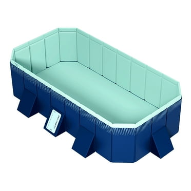 MONEHANE Large Family Outdoor Foldable Swimming Pool, Inflation-Free ...