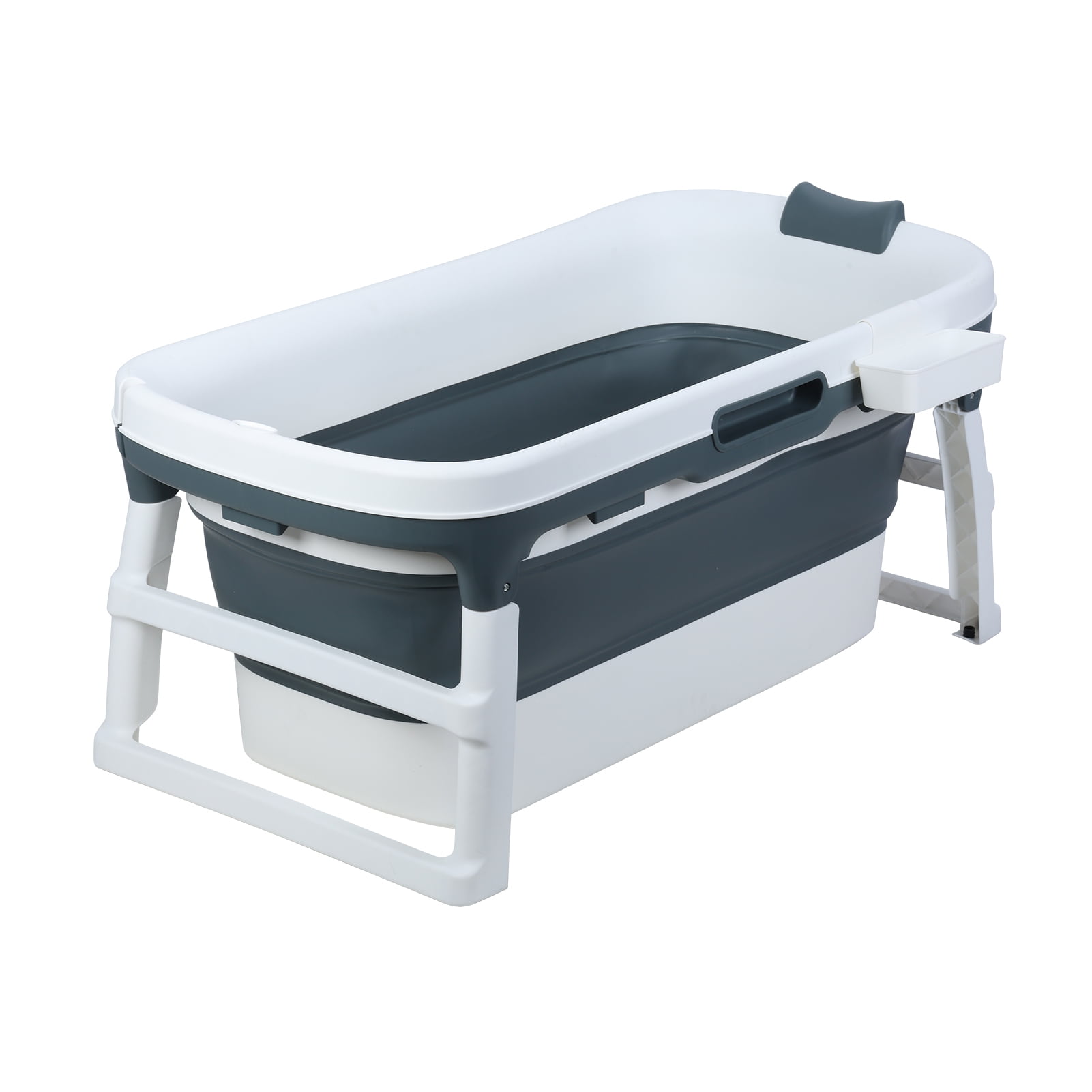Anvazise Folding Tub 46 inch, Portable Bathtub for Adult Kids, Large ...
