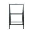 Sandwich Board Signs Outdoor A-Frame Sign Holder 24x36 inches, Black ...