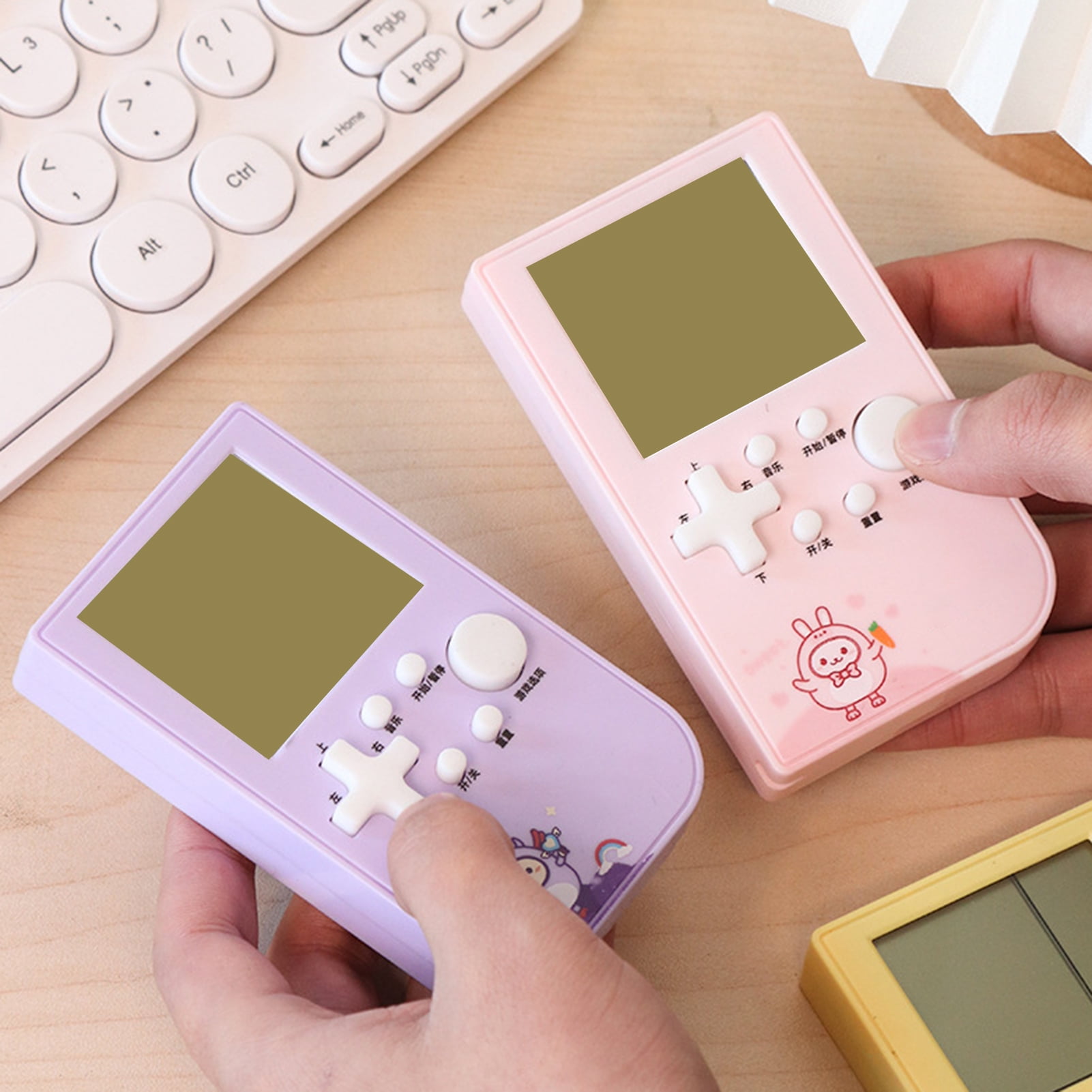 Anvazise Game Console 3 Inch Large Screen Handheld Button Control ...