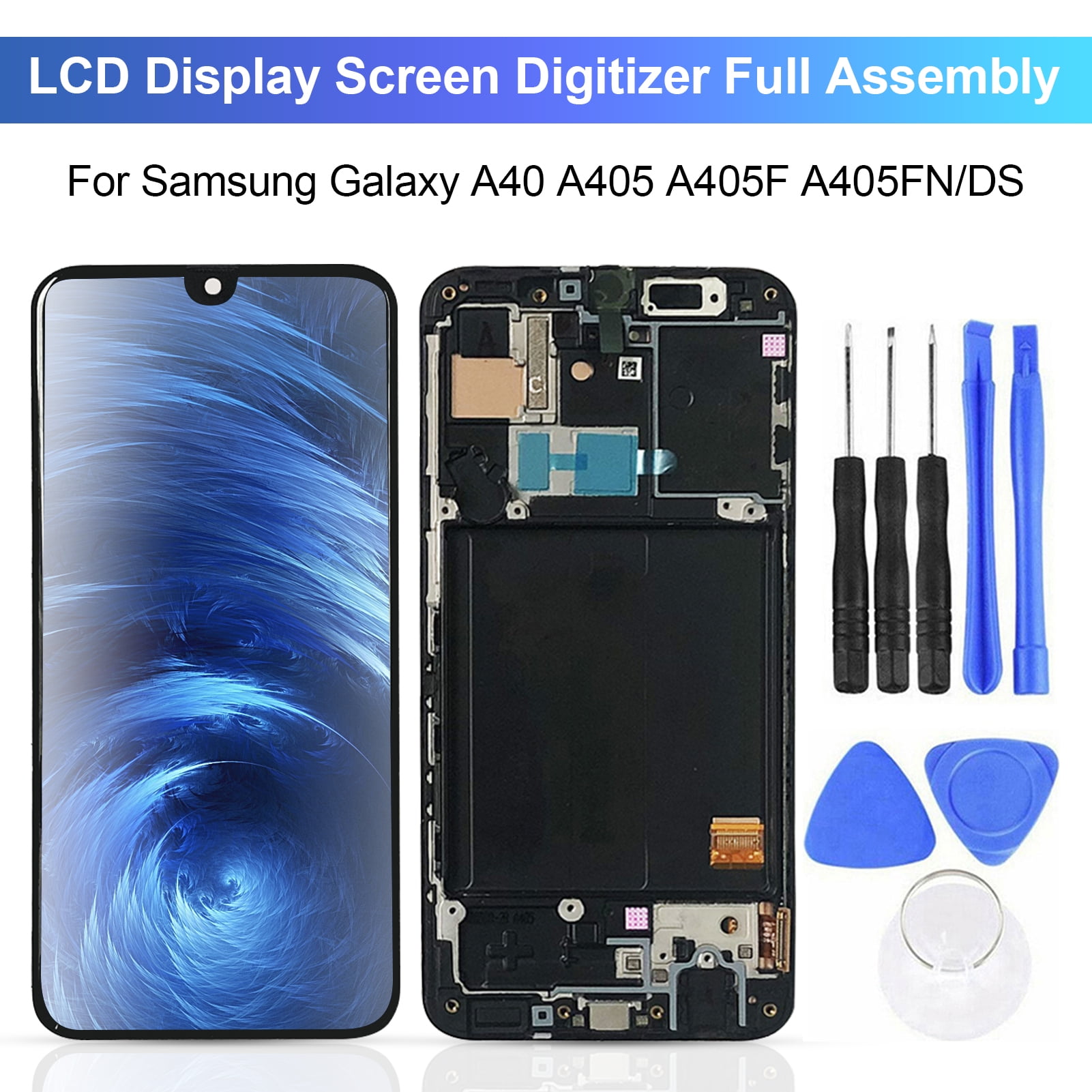 Anvazise LCD Touch Screen Anti-scratch AMOLED LCD Display Screen Digitizer Full Assembly ...