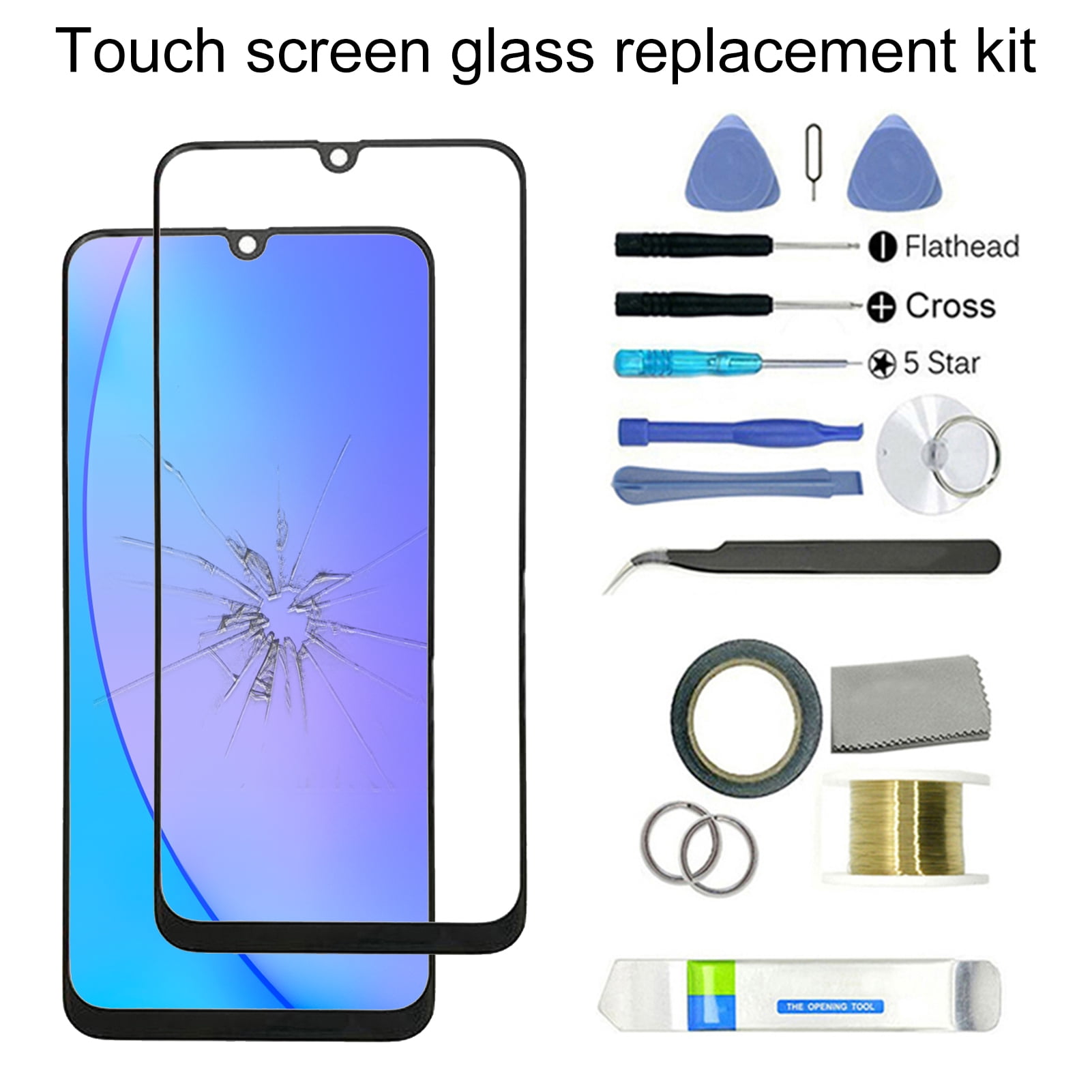 Anvazise Professional Phone Front Glass Lens Repair Tools for Galaxy ...