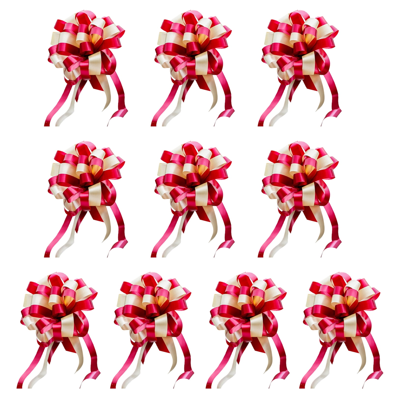 Anvazise Pull Bow Ribbon Romantic Car Pull Bows Hand-pulled Ribbon for ...