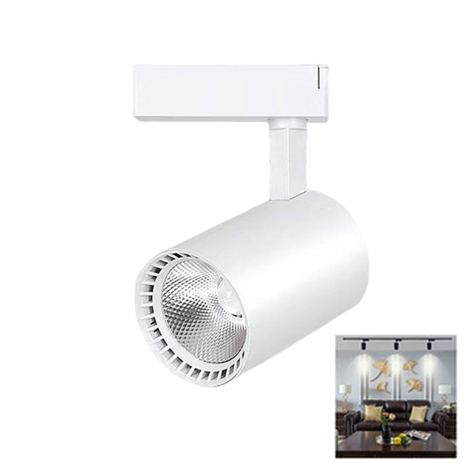 Anvazise Rotating LED Downlight Indoor High Brightness LED Lamp Flicker ...