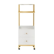 OmySalon Esthetician Cart, Rolling Trolley, Tray Station for Manicure ...