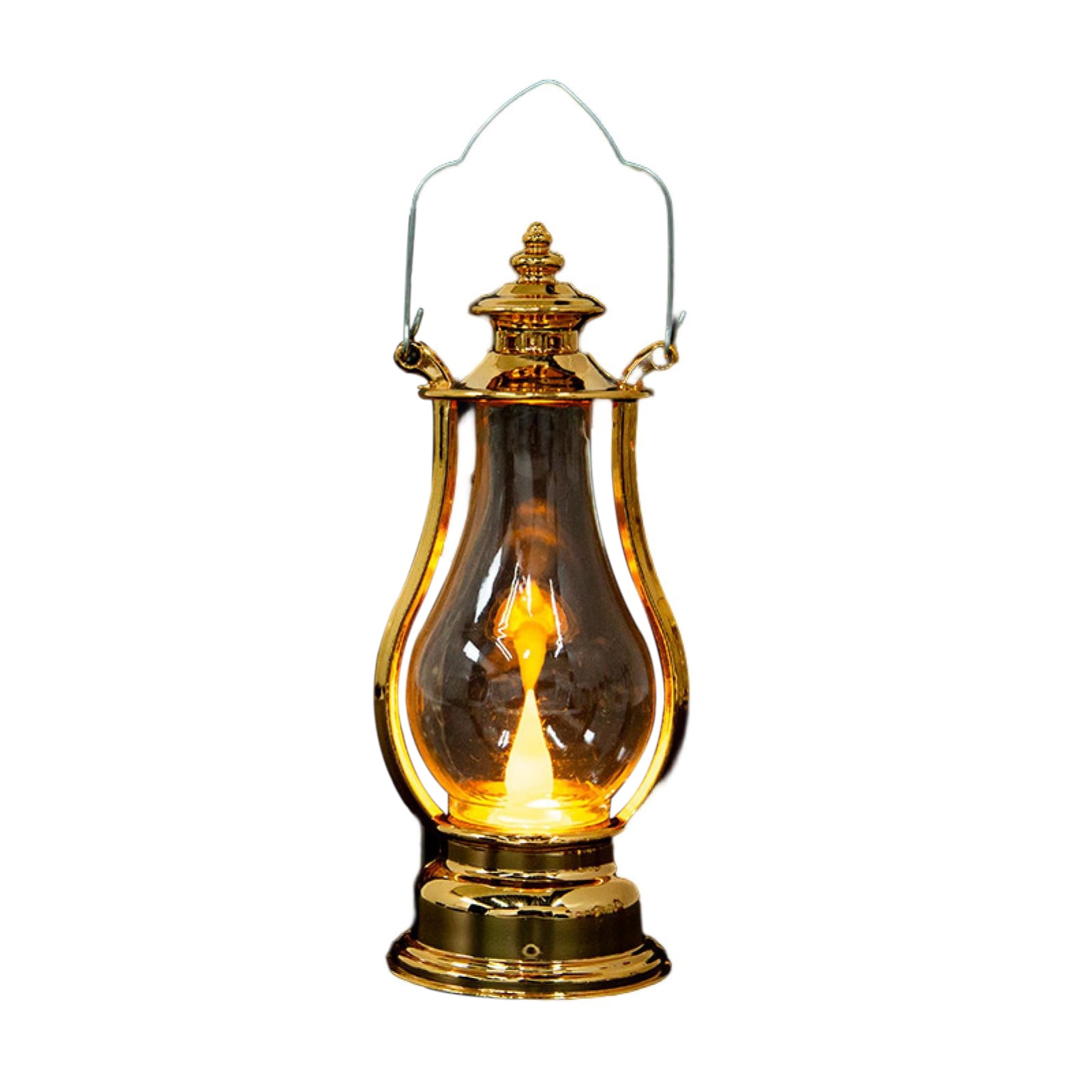 Anvazise Small Lantern,LED Lantern Battery Operated Warm Light Power ...
