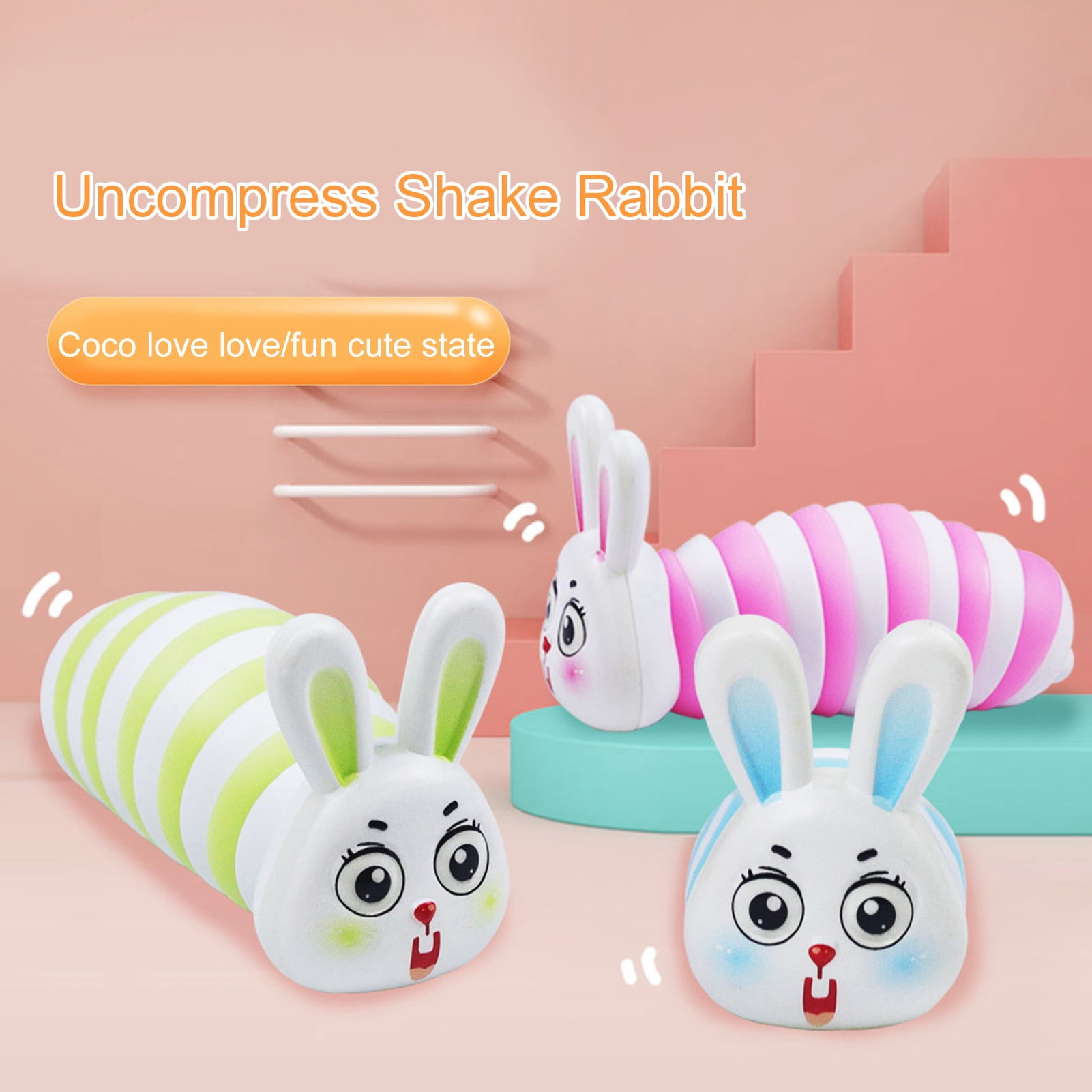 Anvazise Squeeze Fidget Toy Glow in Dark Funny Realistic Caterpillar ...