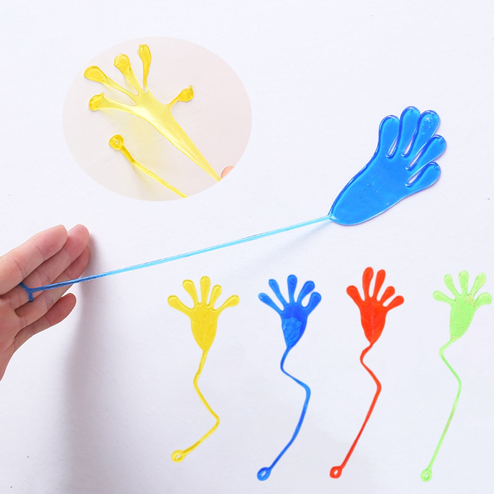 Anvazise Sticky Hands Toy Soft High Elasticity Stretchable Colorful ...